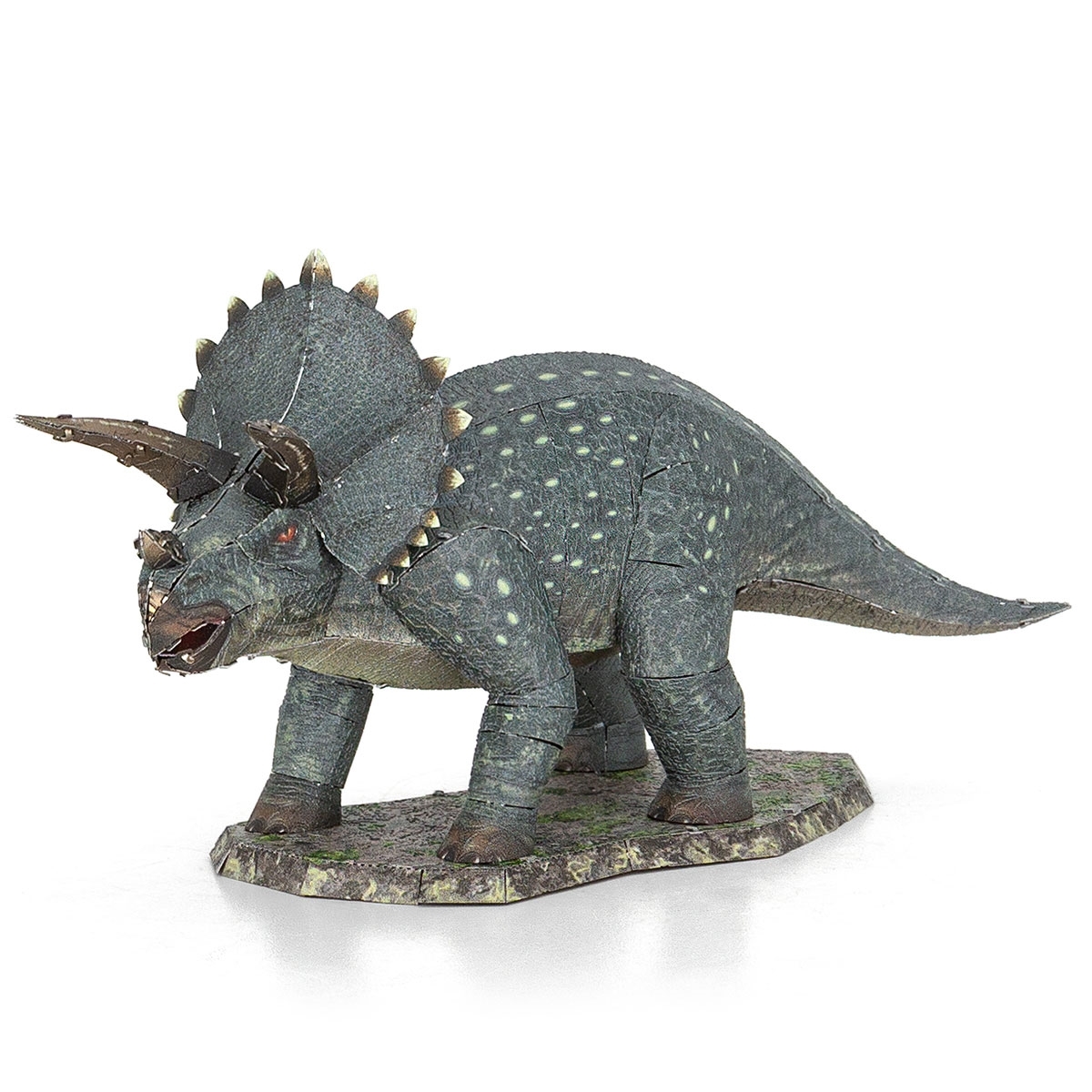 Metal Triceratops Steel Model Kit. No glue required! - nātür showroom ...