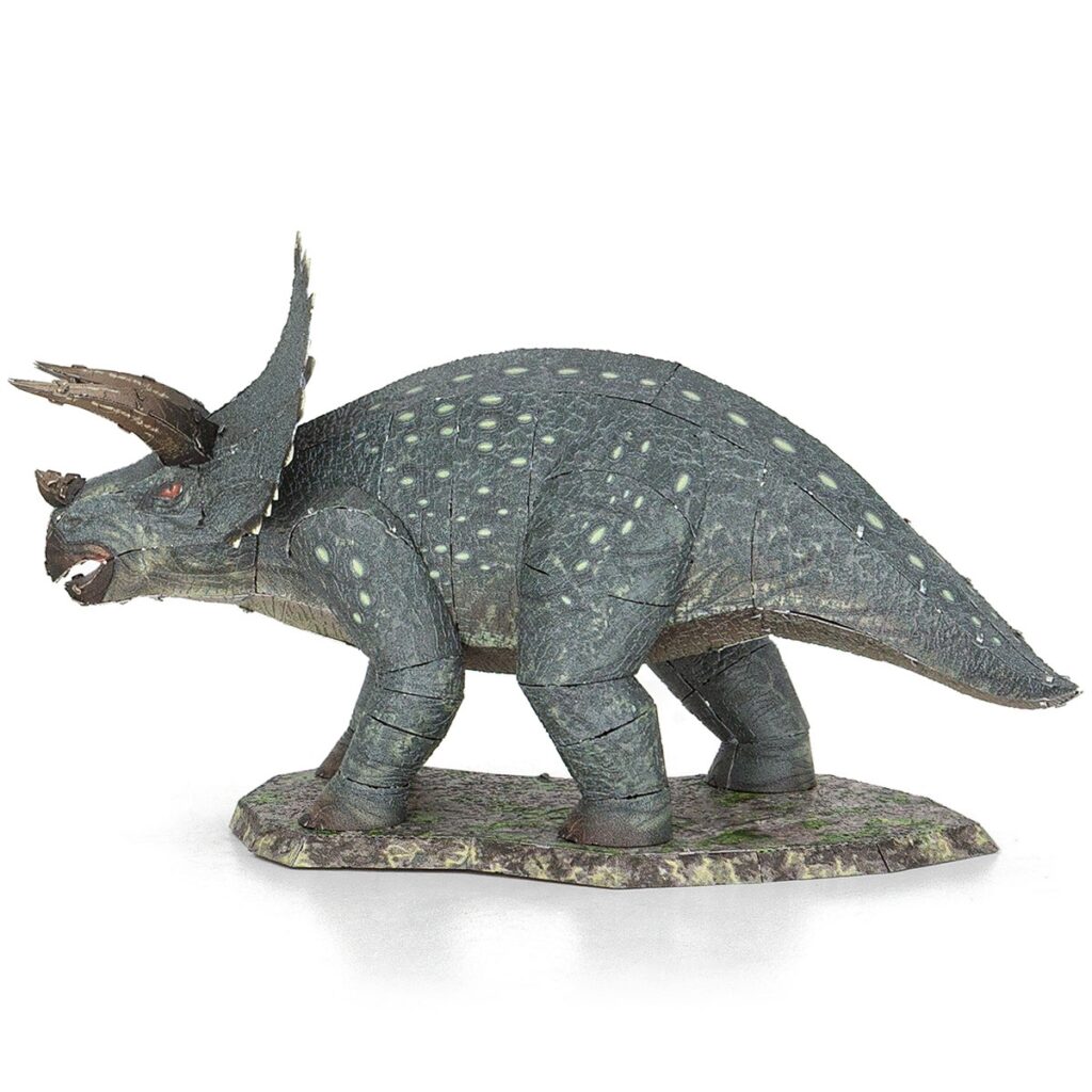Metal Triceratops Steel Model Kit. No glue required! - nātür showroom ...
